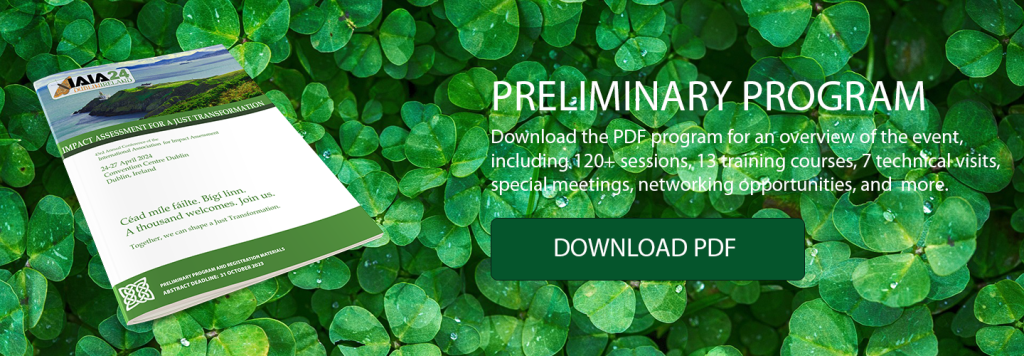 Preliminary Program - IAIA24